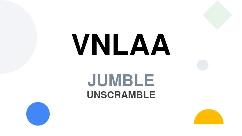 VNLAA Jumble Answer – Jumble Puzzle Answers