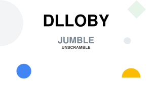 DLLOBY Jumble Answer – Jumble Puzzle Answers